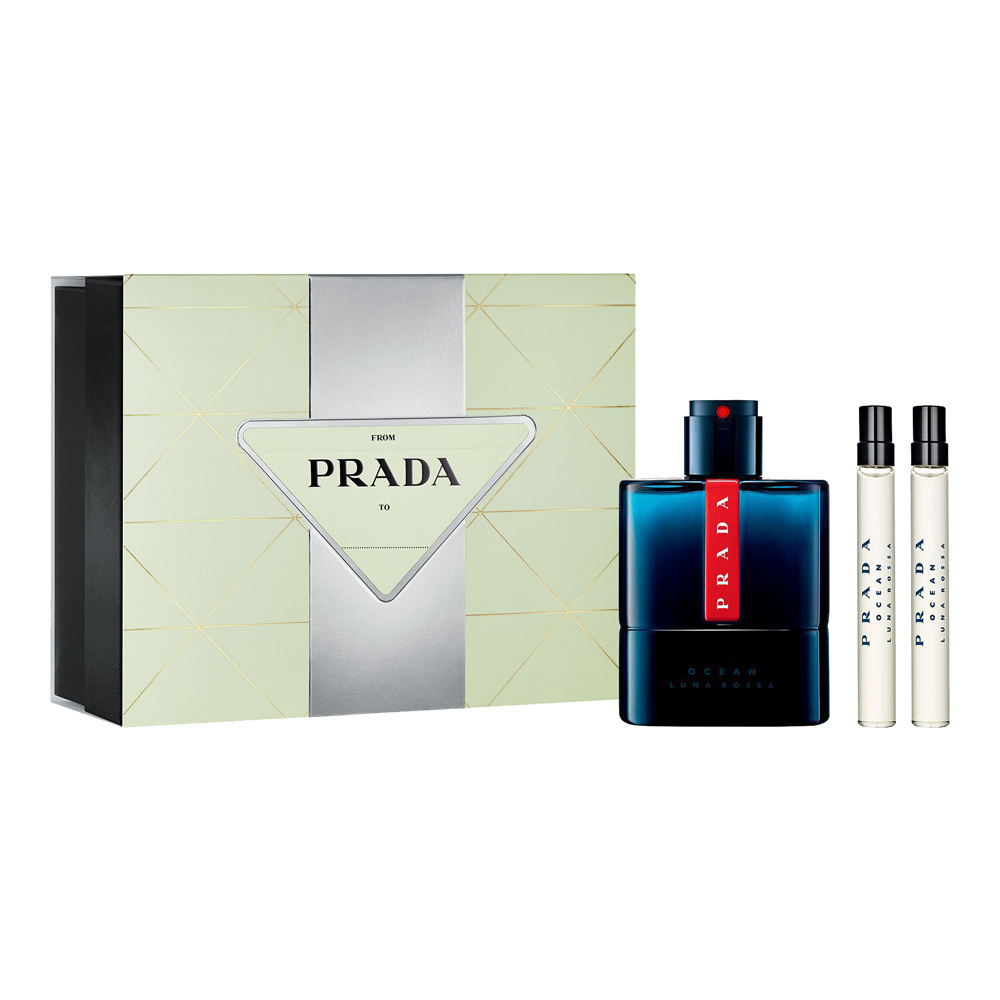 Prada Luna Rossa Ocean zestaw - woda toaletowa 100 ml + woda toaletowa ...